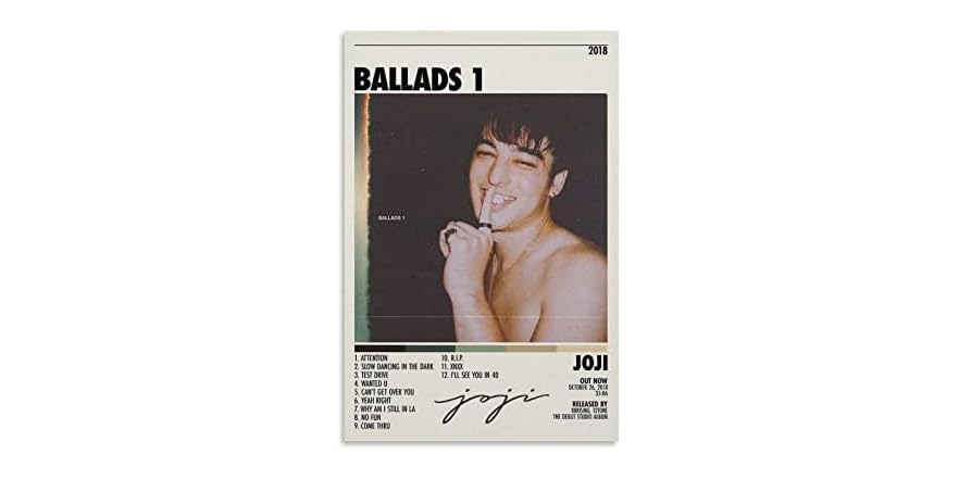 Joji Poster Ballads 1 Album Cover
