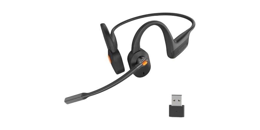 Blue Air Open Ear Headphones with Mic