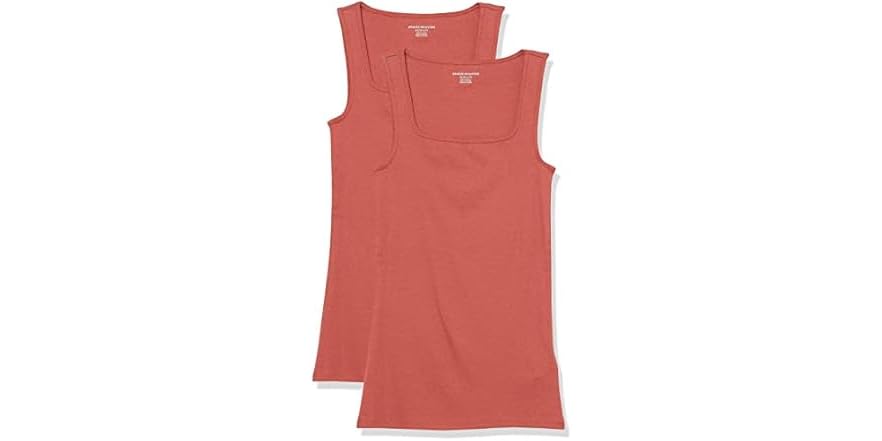 Amazon Essentials Women's Slim Fit Squar