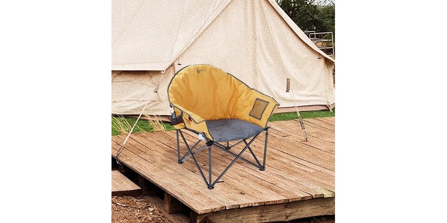ARROWHEAD OUTDOOR Oversized Folding Camping Chair