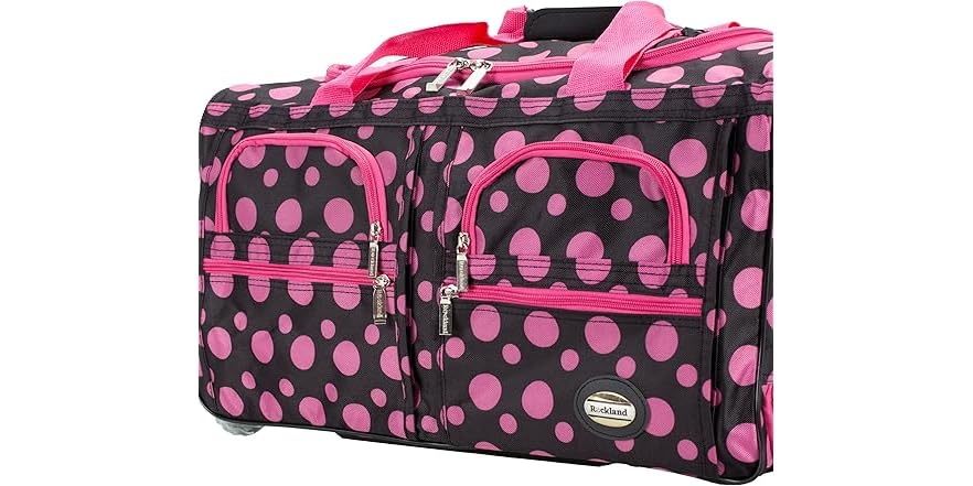 Rockland Rolling Duffel Bag- Your Choice