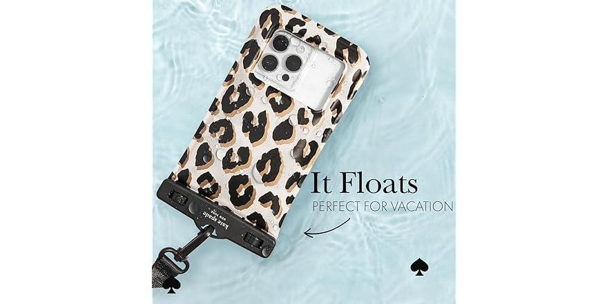 kate spade new york IP68 Floating Waterproof Phone Pouch