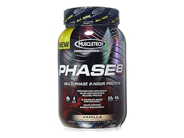 MuscleTech Phase 8 Protein - Vanilla