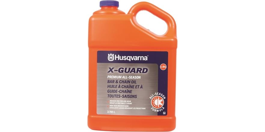 X-Guard Bar & Chain Oil 1 Gallon 4 Pack