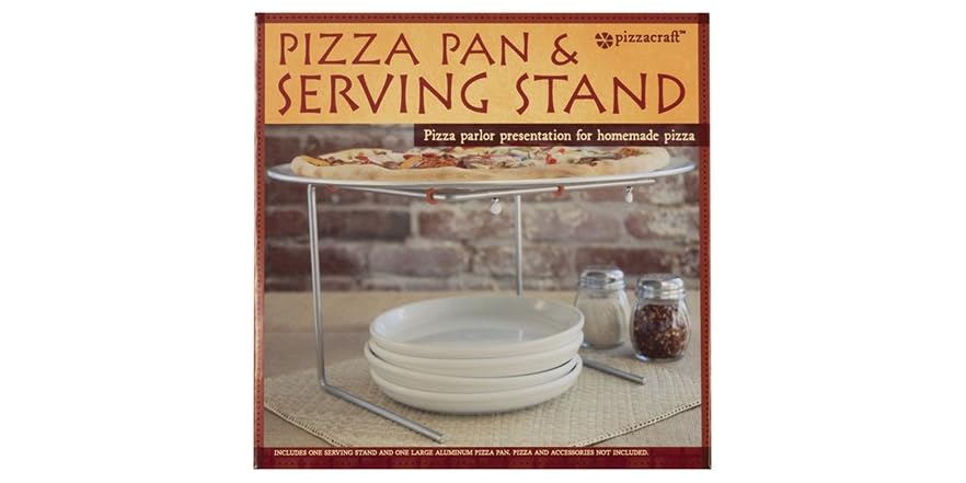 PizzaCraft Pizza Serving Stand & Pan