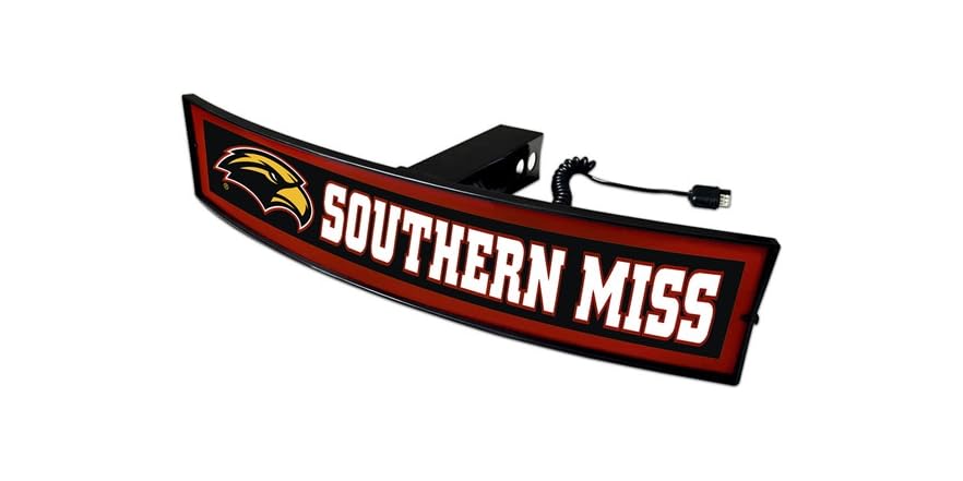 NCAA Light Up Hitch Cover