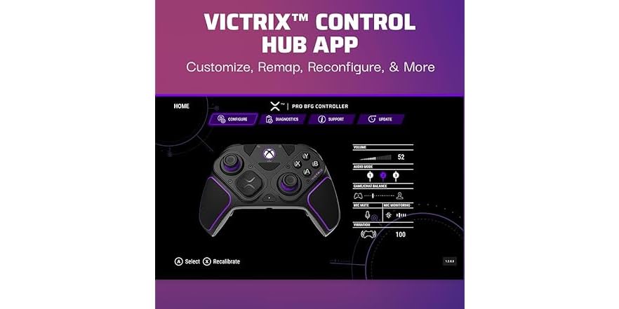 (NEW) PDP Victrix Pro BFG Wireless Gaming Controller for Xbox & PC