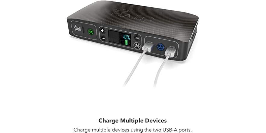 (NEW) Halo Bolt Air 58830mWh Portable Power Bank & Air Compressor