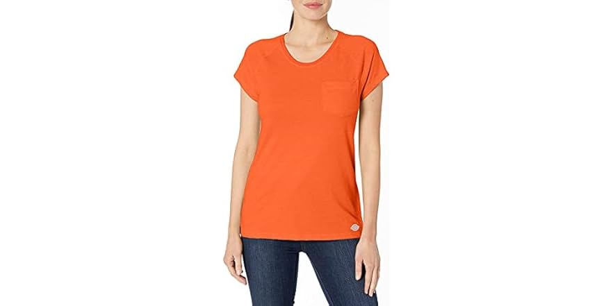 Dickies Women's Orange Tee (L)