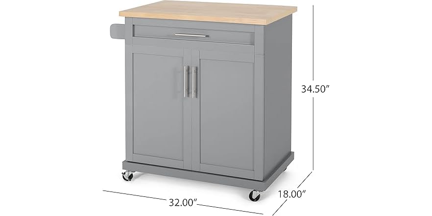 Christopher Knight Home Batavia Kitchen CART