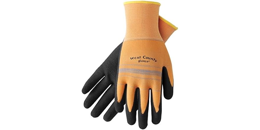 West County Foam Nitrile Palm Glove/Pk Size&Color