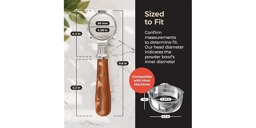 Mueller Bottomless Portafilter Handle