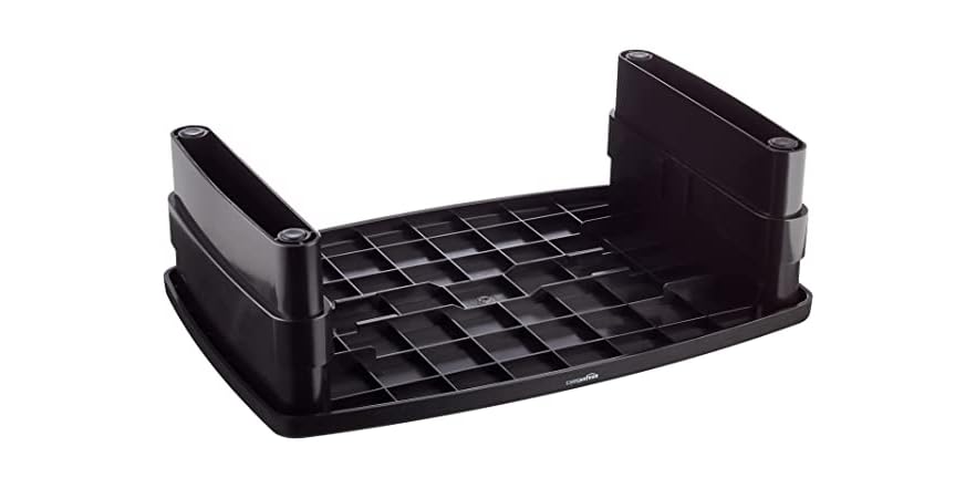 Amazon Basics Adjustable Monitor Riser Desk Stand