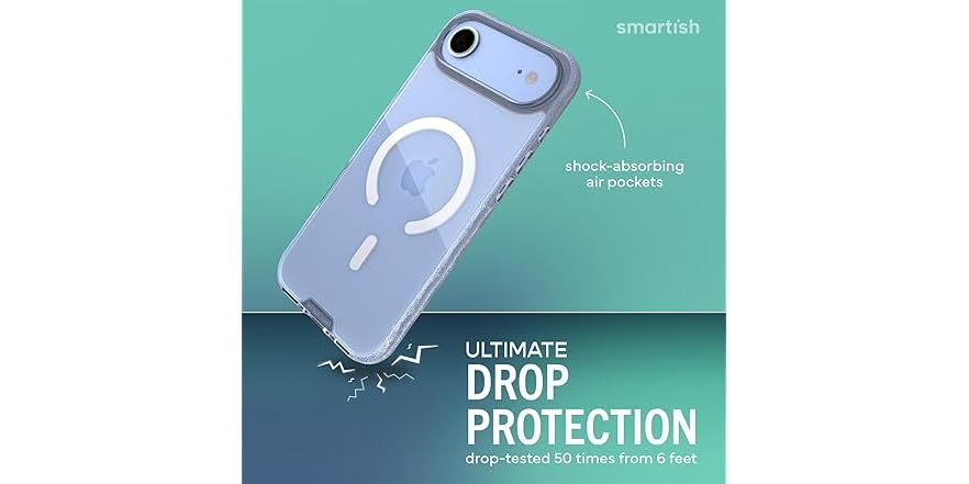 Smartish iPhone Air MagSafe Clear Case