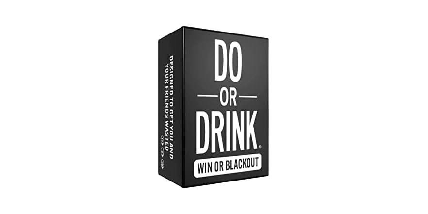 Do or Drink Party Card Game, Dare for Adults