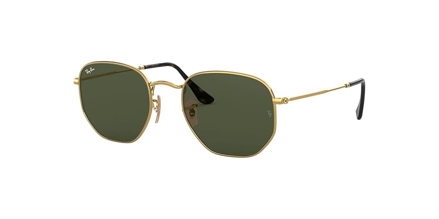 Ray-Ban RB3548N Hexagonal Flat Lens Sunglasses