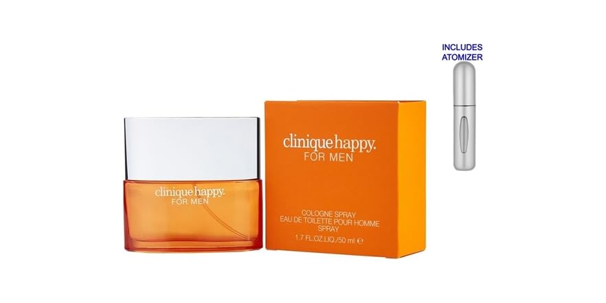 Clinique Happy For Men Cologne Spray 3.4oz w/Atomizer