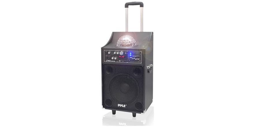 Pyle 600W Disco Jam Bluetooth 2-Way PA