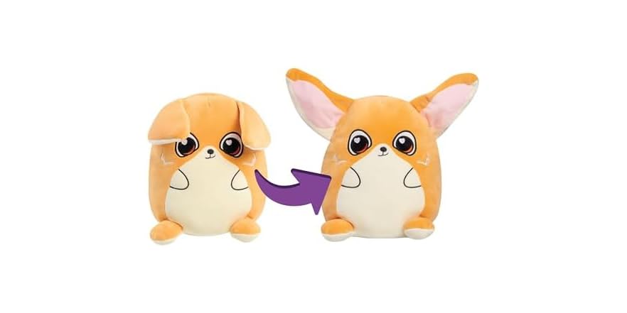 Just Play Flipeez Large Plush Jinx Fox