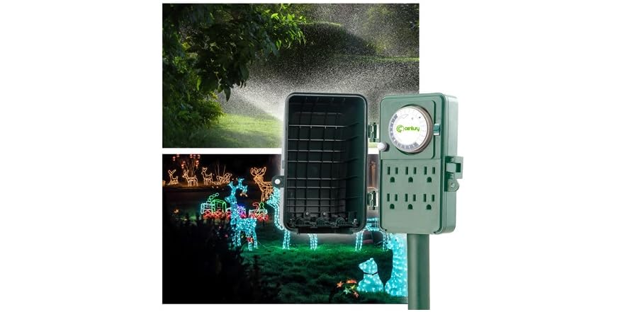 Century Mechanical Outdoor Socket Timer