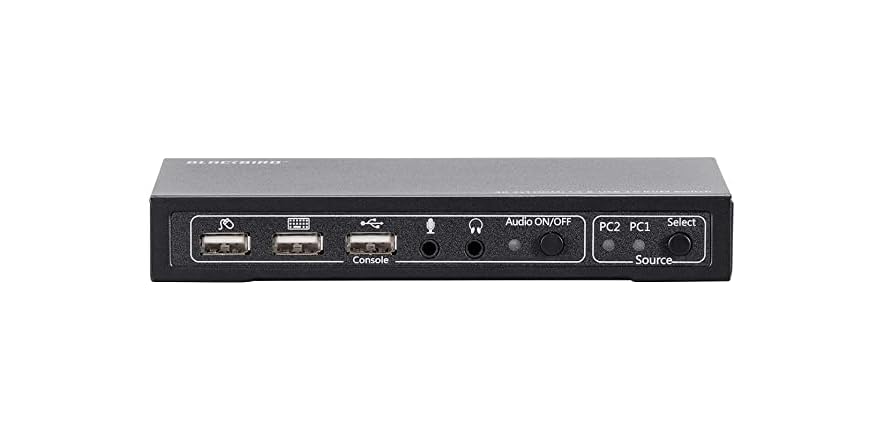 Monoprice 4K 2x1 HDMI 1.4 & USB 2.0 KVM