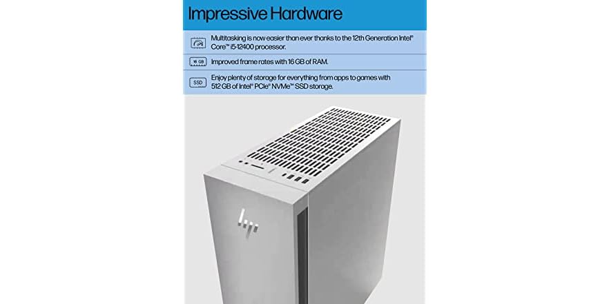 HP ENVY TE02-0020 Desktop PC (Open Box)