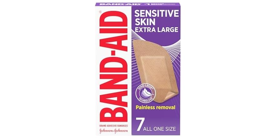 Band-Aid Band-Aid Sensitive Skin XL, 7ct