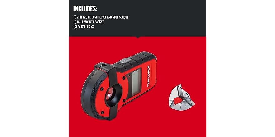 CRAFTSMAN Laser Level and Stud Sensor