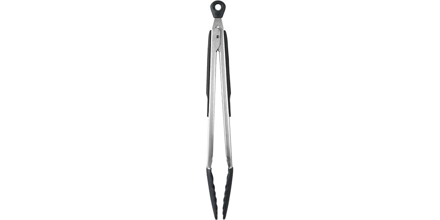 OXO Good Grip 12 Inch Locking Tongs With Silicone Heads