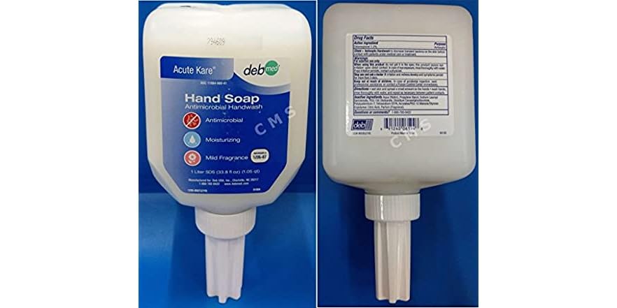 Deb Med Antimicrobial Medicated Soap