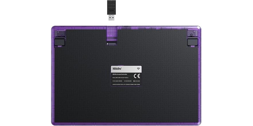 8BitDo All-Button Arcade Purple Signature Edition Controller