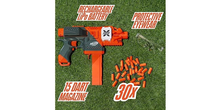 NERF Pro Stryfe X Dart Semi-Auto Blaster (Open Box)
