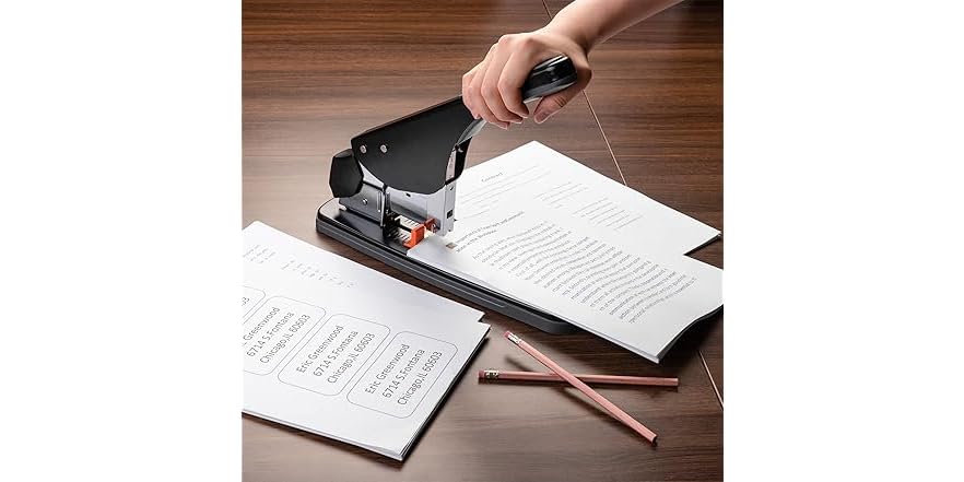 Amazon Basics Effortless Heavy Duty Stapler