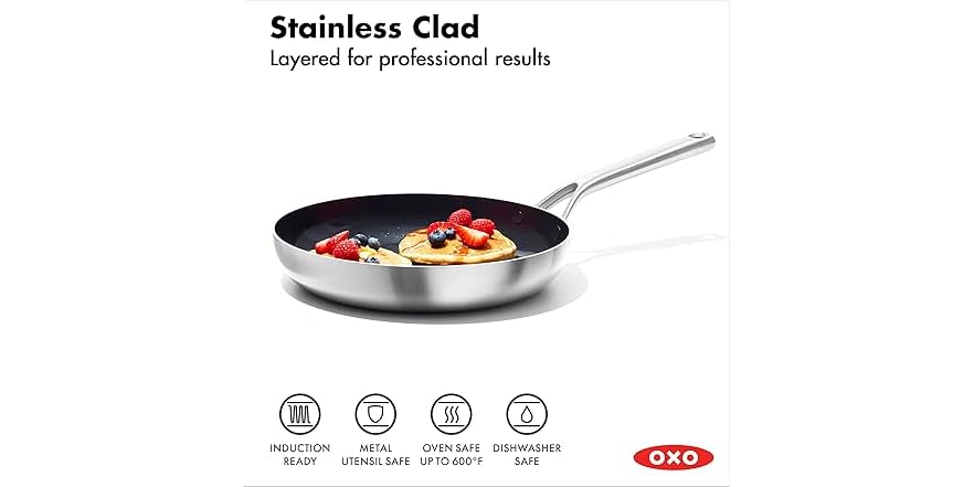 OXO Nonstick 12" Frying Pan Skillet