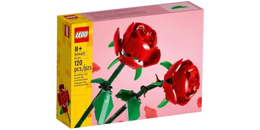 LEGO Roses Building Kit, 40460