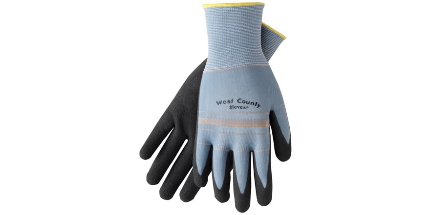 West County Foam Nitrile Palm Glove/Pk Size&Color