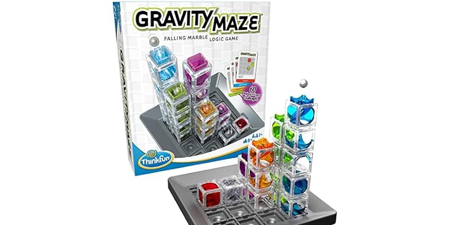 ThinkFun Gravity Maze Marble Run Brain Game