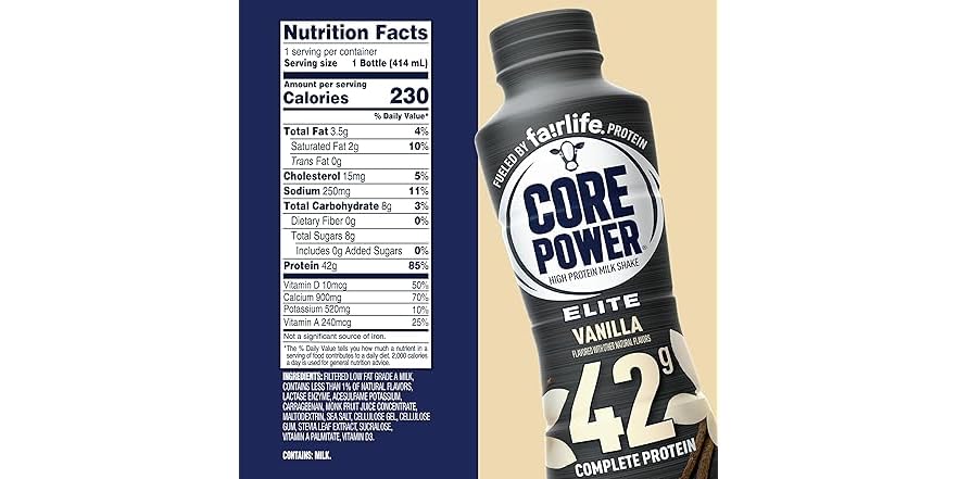 Core Power Elite High Protein Shake Vanilla