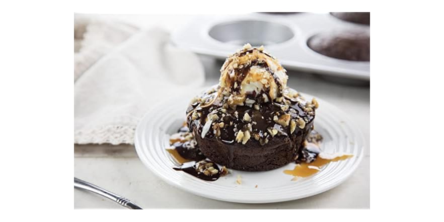 Bakeware - 6 Mini Round Cake Roll Pan