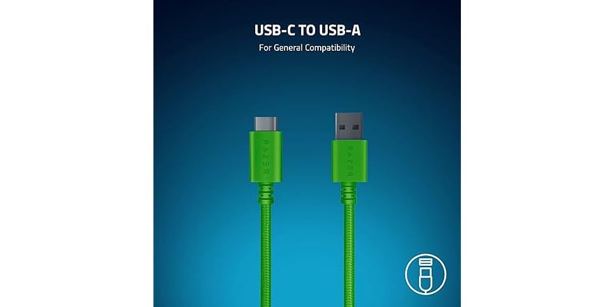 Razer PBT Keycap + Coiled Cable Upgrade Set
