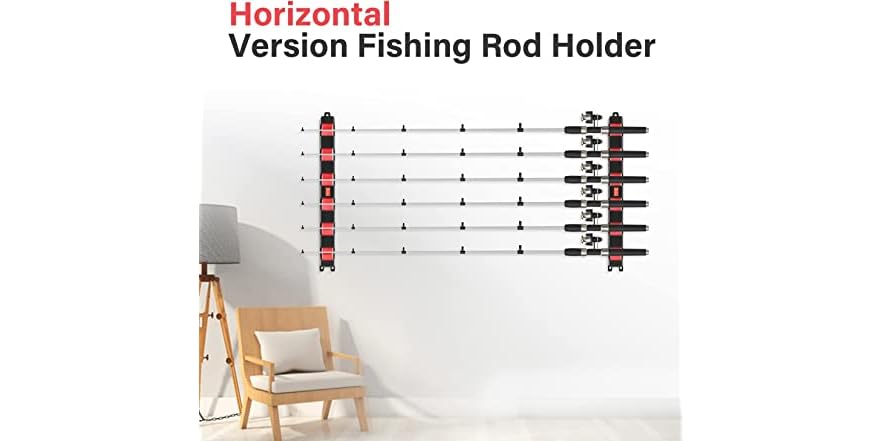 Horizontal Fishing Rod Holders