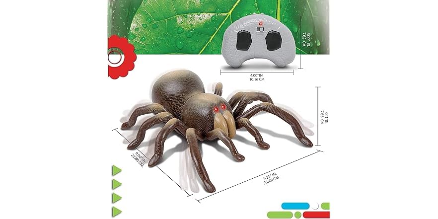 Discovery™ RC Tarantula Spider – Remote Control Toy Spider