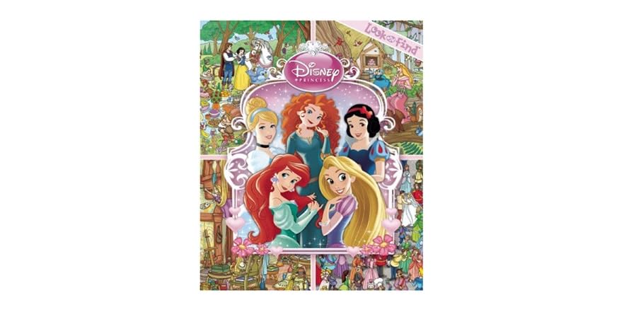 Disney Princess Look & Find Book