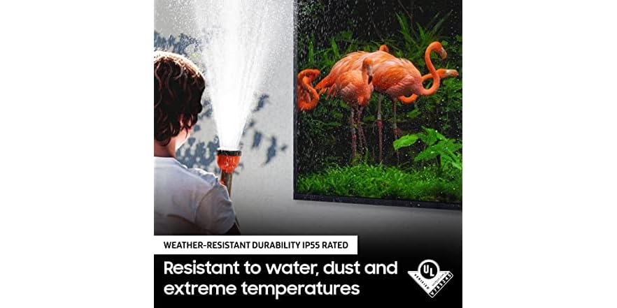Samsung The Terrace Full Sun Outdoor QLED 4K Smart TV
