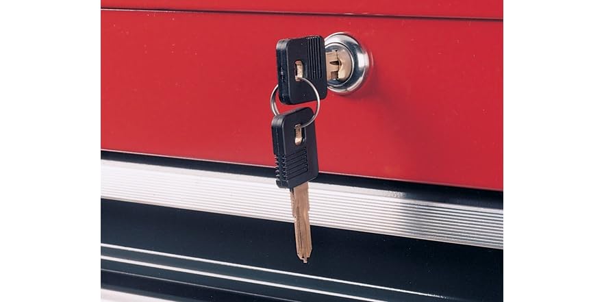 Craftsman 40-Inch Chest and Cart, Red