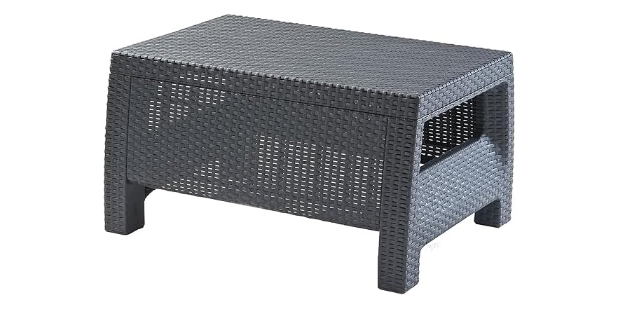 Keter Corfu 4 Seater Lounge Set, with Table