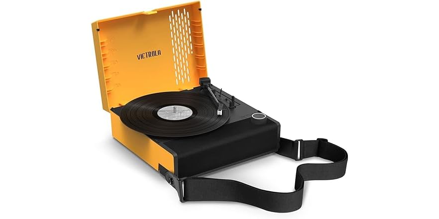 (NEW) Victrola Revolution GO 3-Speed Bluetooth Record Player
