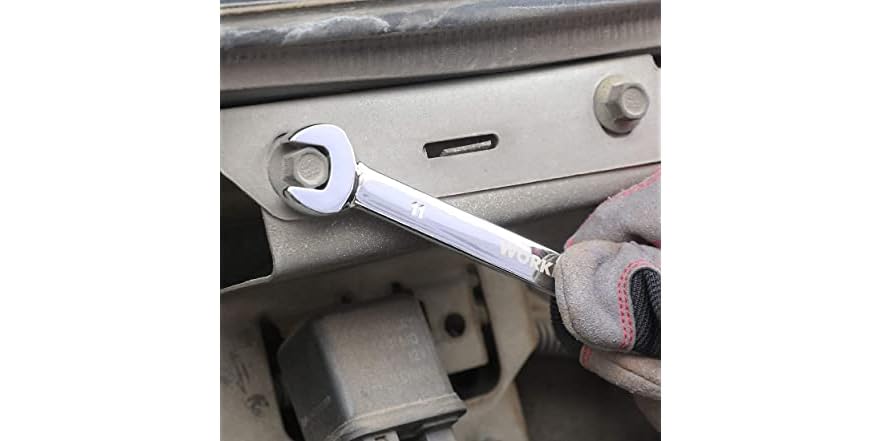 WORKPRO 7 Piece Ratchet Spanner Set