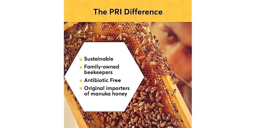 PRI Manuka Honey Sticks 6 Pack (60 total honey sticks)