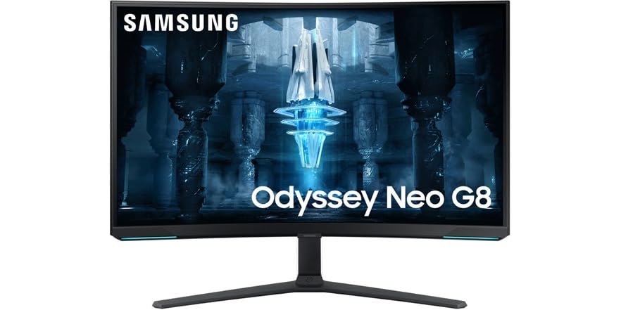 Samsung - Odyssey Neo G8 32" Curved Gaming Monitor (Open Box)